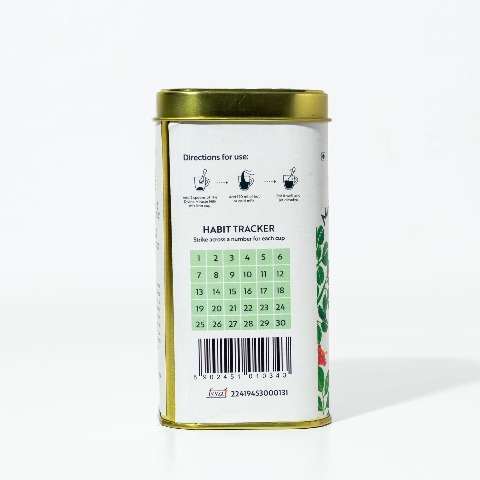 Miracle Milk (Moringa) Instant Latte Mix 200 gm (Natural remedy for PC