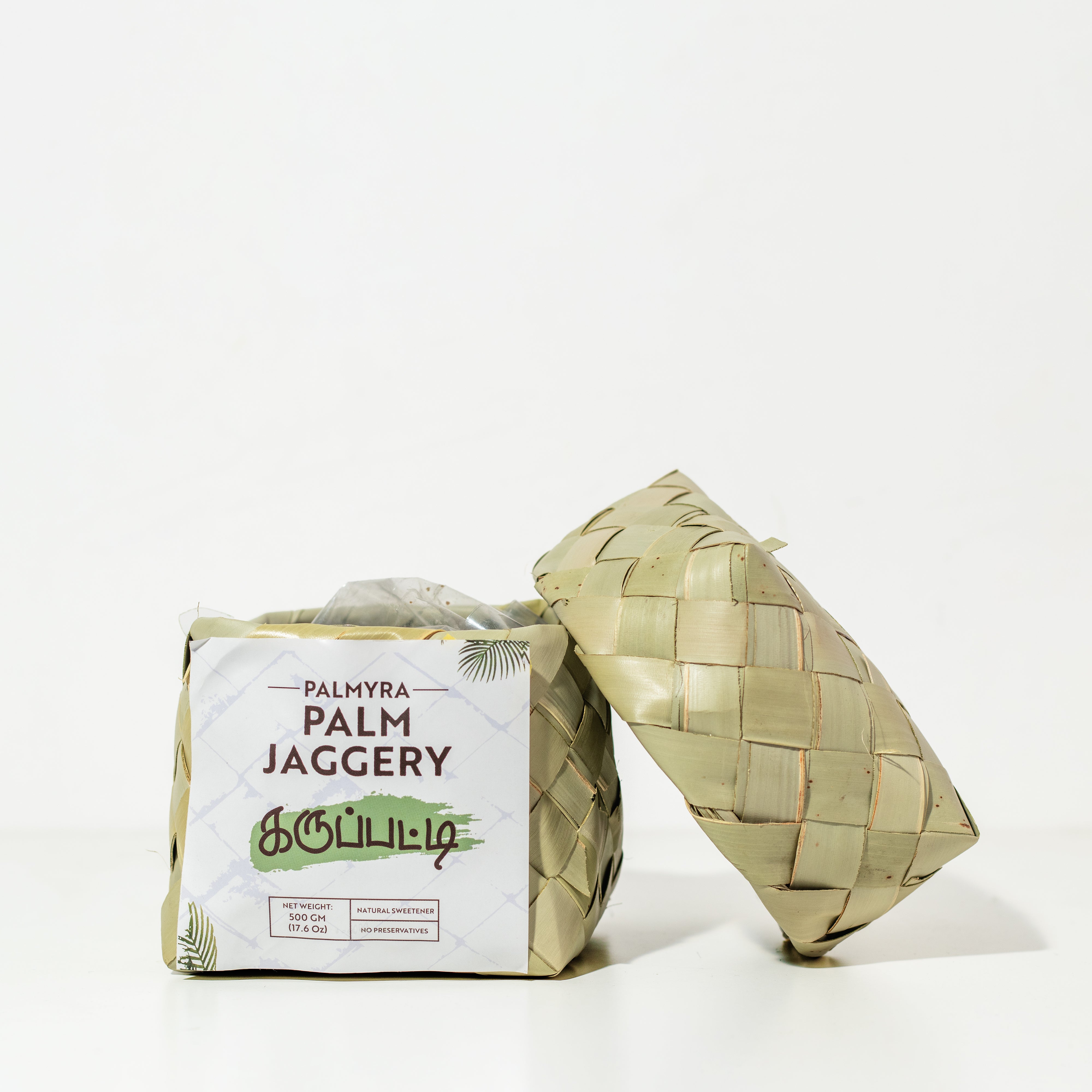 100 % Pure, Natural and Unrefined Palm Jaggery (Karupatti) 500 gm