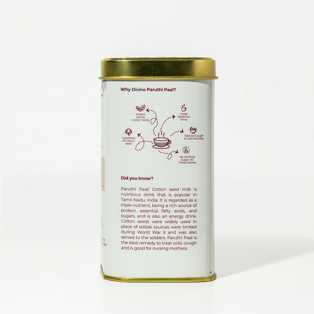 Paruthi Paal-Cotton Seed Instant Milk Mix 250 gm