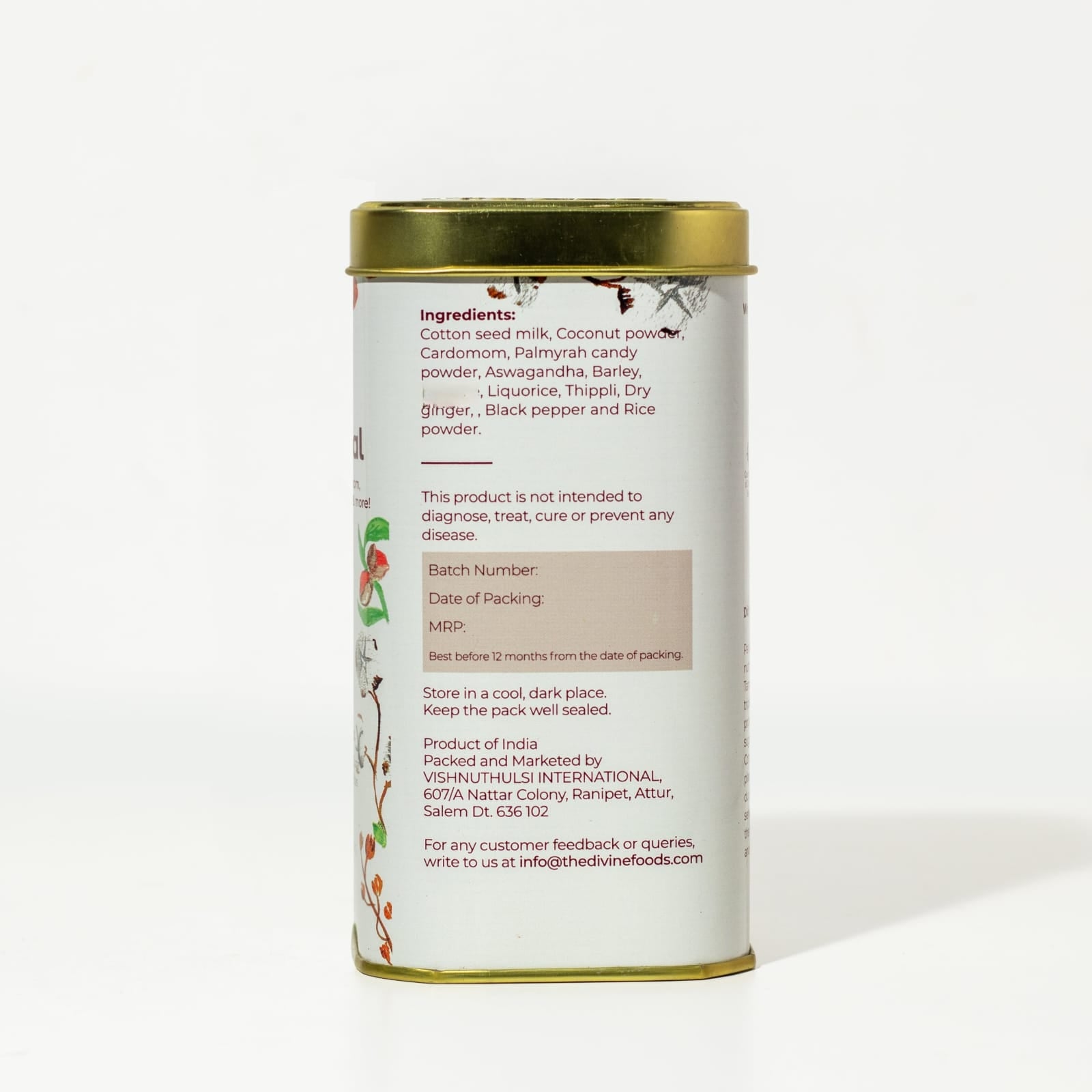 Paruthi Paal-Cotton Seed Instant Milk Mix 250 gm