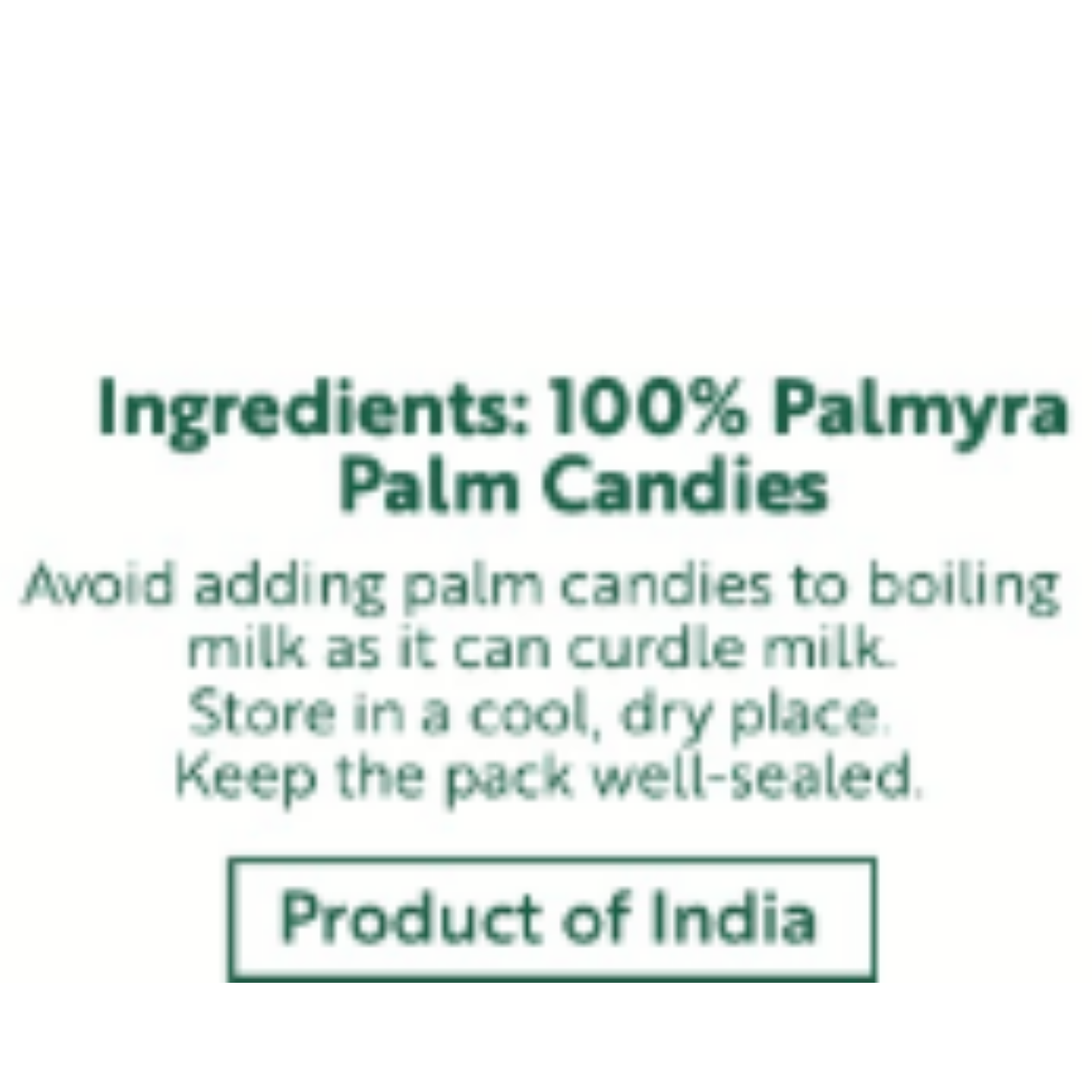 Organic Palm Candy | Natural Sweetener, Sugar Alternative | Unrefined