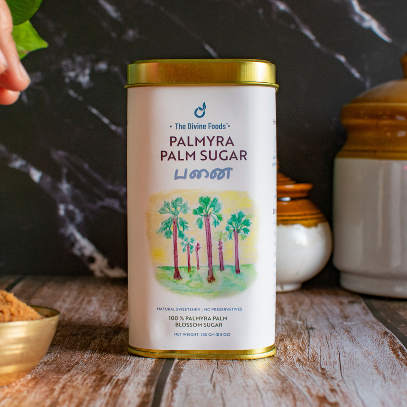 Organic Palmyra Palm Sugar | Natural Sweetener, Sugar Alternative | Un